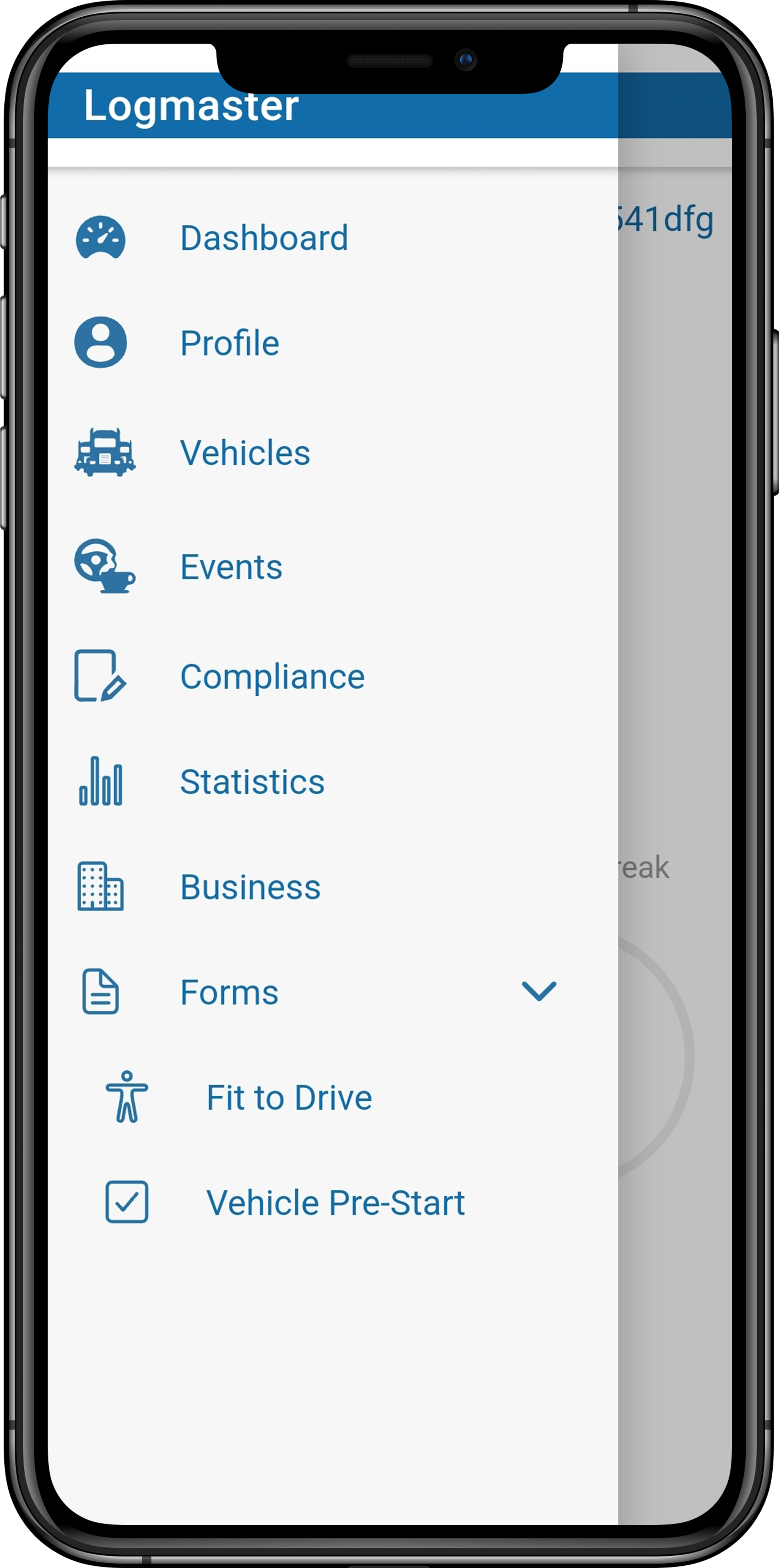 Logmaster App: Compliance on Phone & Tablet